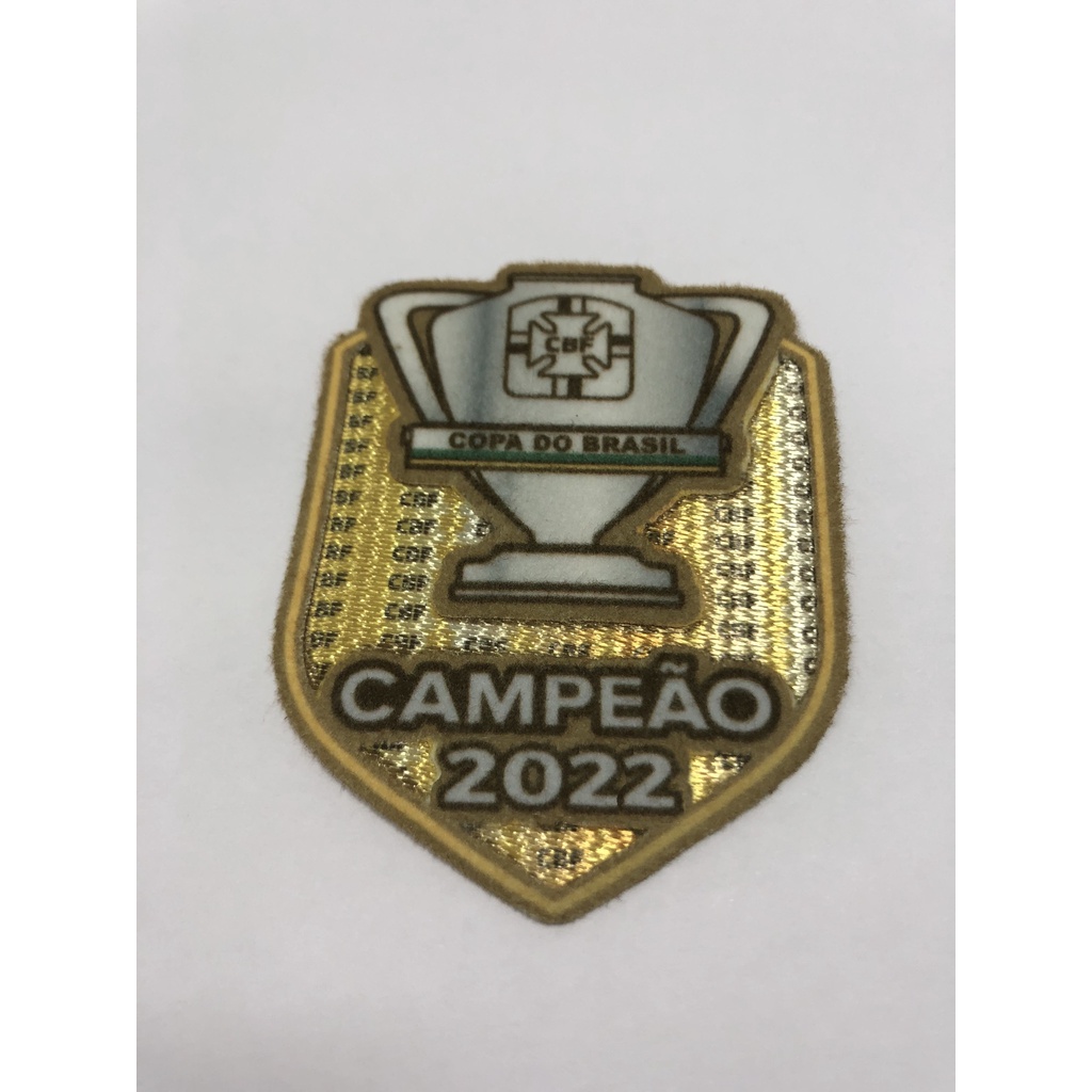 Patch Campeão Copa Do Brasil 2022 3d Aveludado | Shopee Brasil