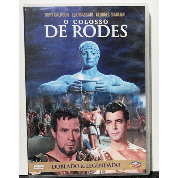 DVD O Colosso de Rodes NOVÍSSIMO! | Shopee Brasil