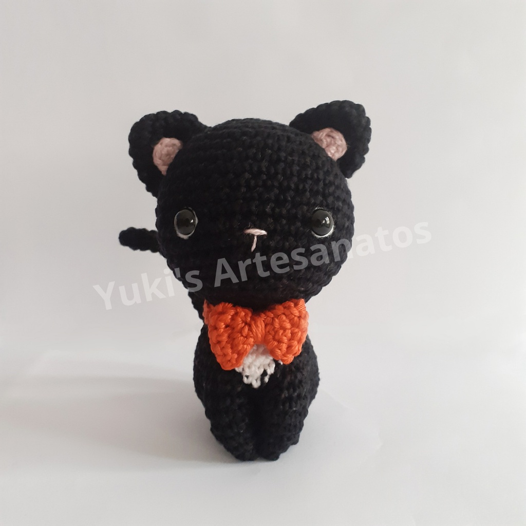 Mini Gato Amigurumi (13cm) | Shopee Brasil