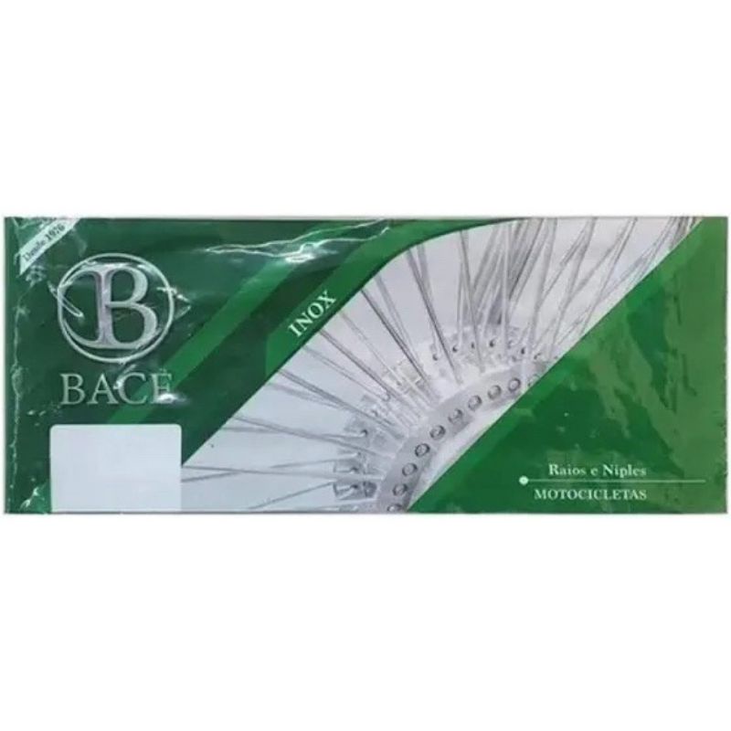 Raio Dianteiro Titan 00 125/150/160 ESD Inox - Bace | Shopee Brasil