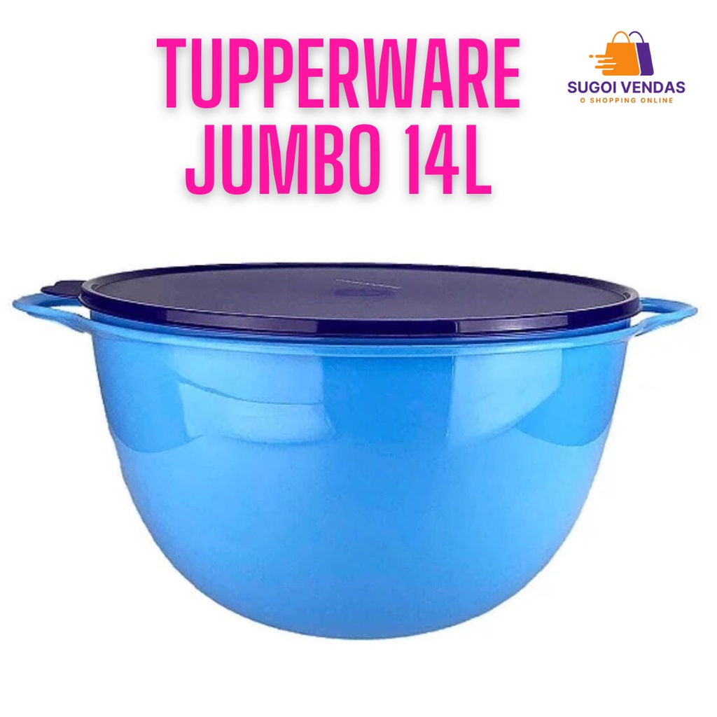 Pote Bacia Vasilha Coleção Criativa 1,4L 3L 7,8L 10L 14L Tupperware ...