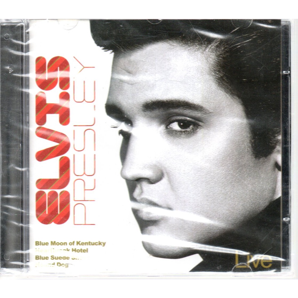 CD ELVIS PRESLEY - LIVE ( LACRADO BOOTLEG NACIONAL ) | Shopee Brasil