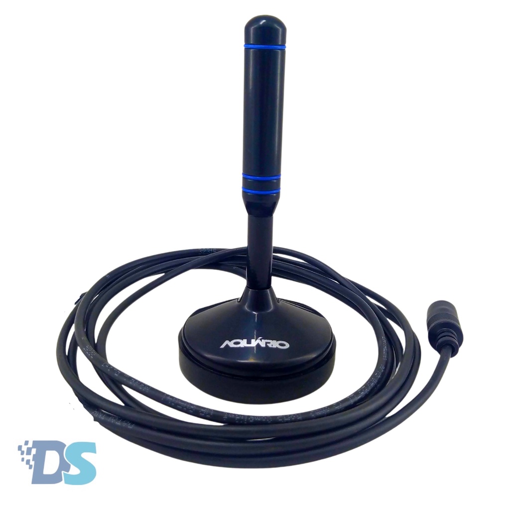 Antena Digital Interna Tv Hdtv Cabo 2,5 Mts Aquário Dtv-100 | Shopee Brasil
