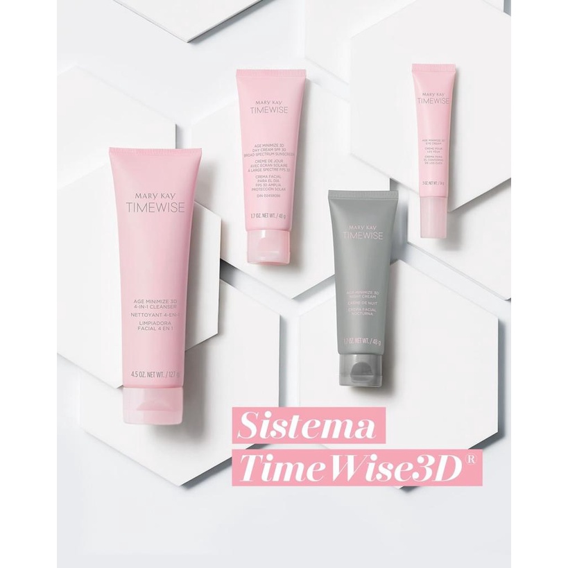Kit Hidratante Facial Timewise 3D Mary Kay | Shopee Brasil