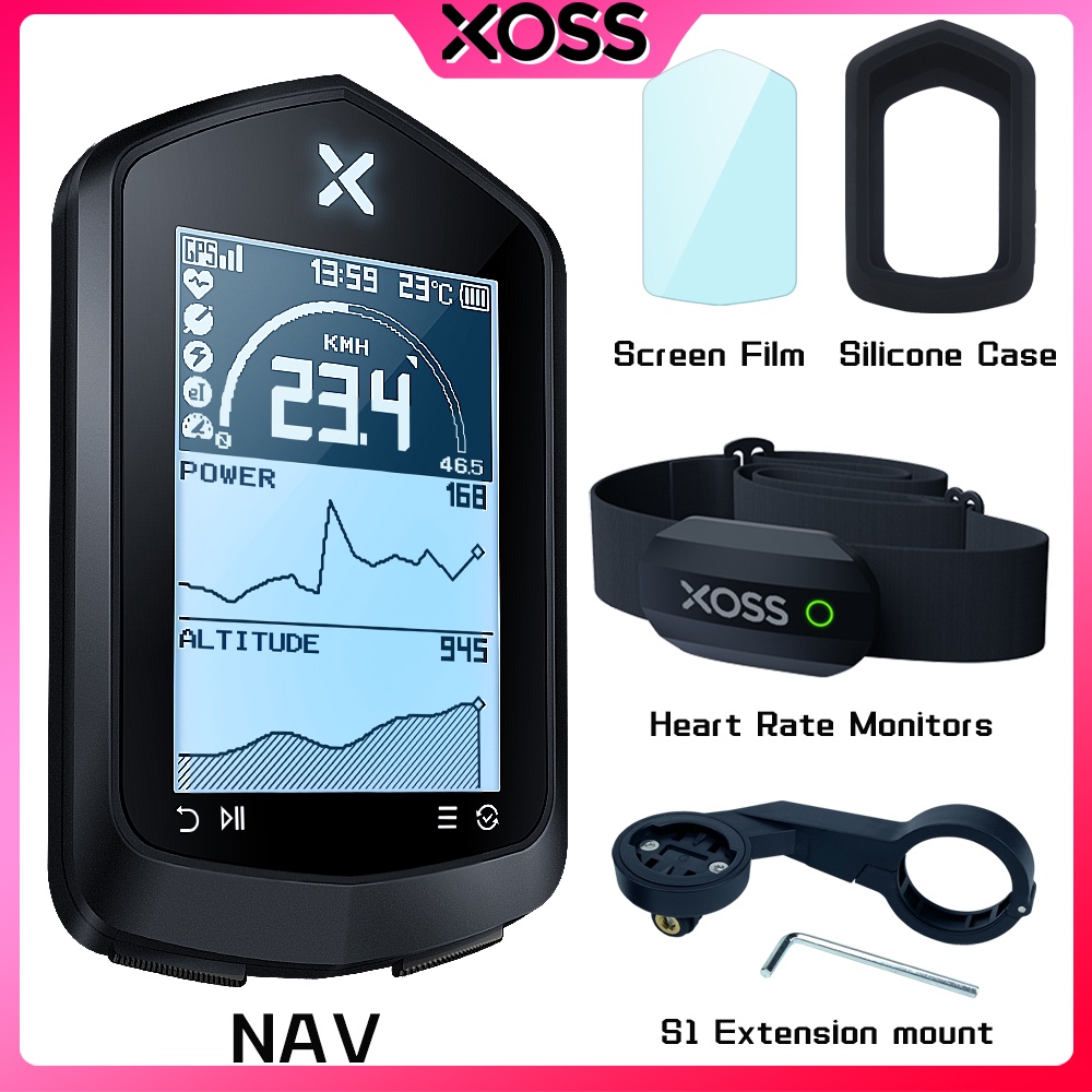 XOSS G NAV + NAV2 PLUS Bicicleta GPS Computador Navegação MTB ...