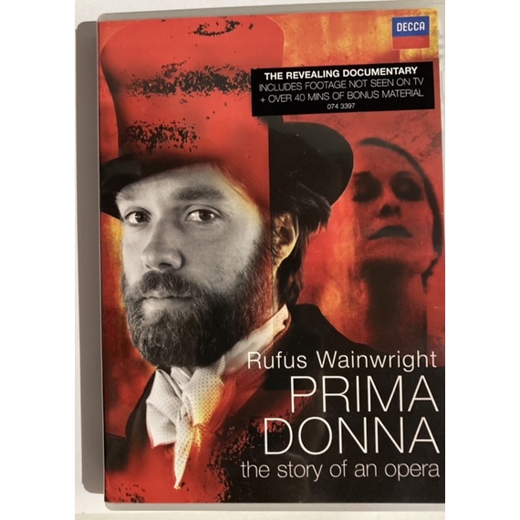 DVD RUFUS WAINWRIGHT PRIMA DONA the story of an opera | Shopee Brasil