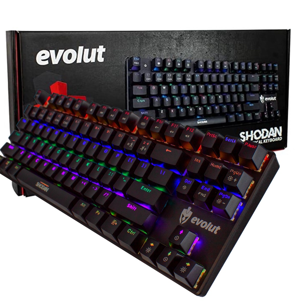 Teclado Mecânico Gamer Pro Evolut | Shopee Brasil