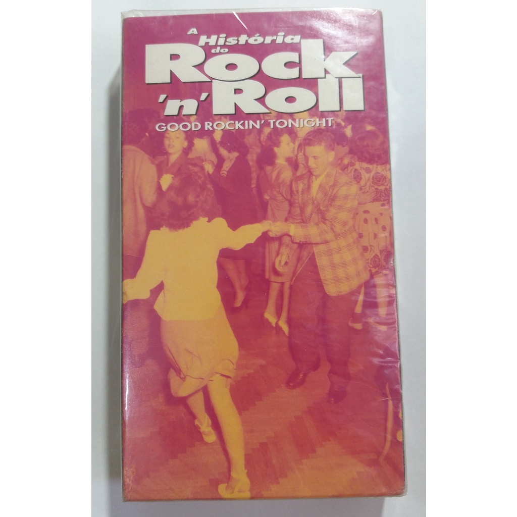 Fita VHS A história do Rock'n Roll | Shopee Brasil