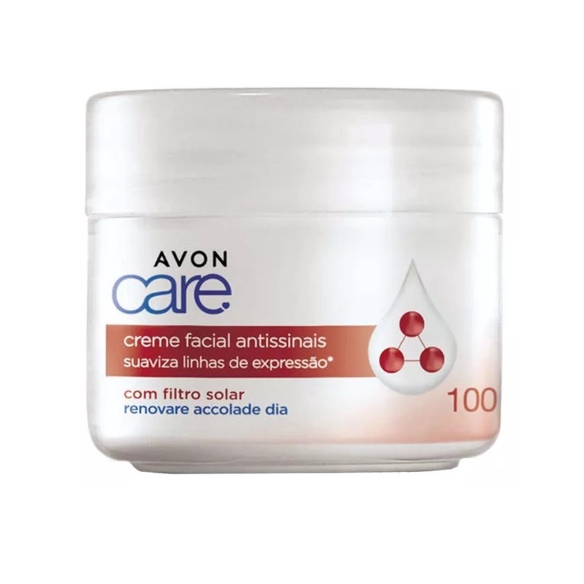 Creme facial avon care accolade dia 100g | Shopee Brasil