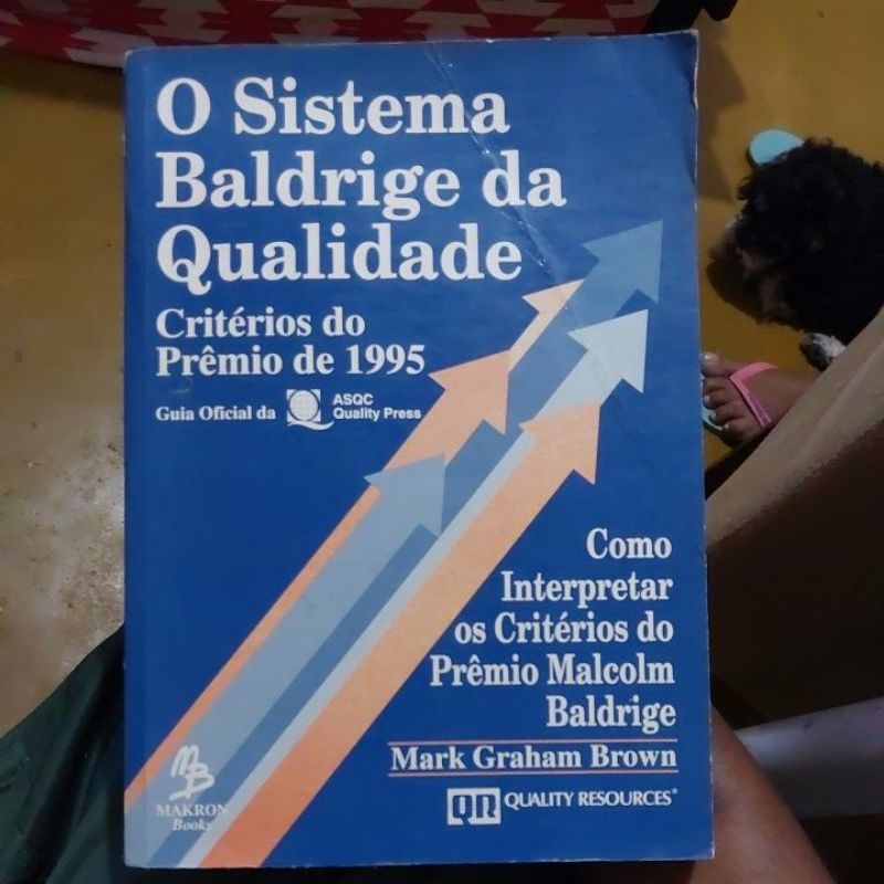 Livro - O Sistema Baldrige da Qualidade - Mark Graham Brown | Shopee Brasil