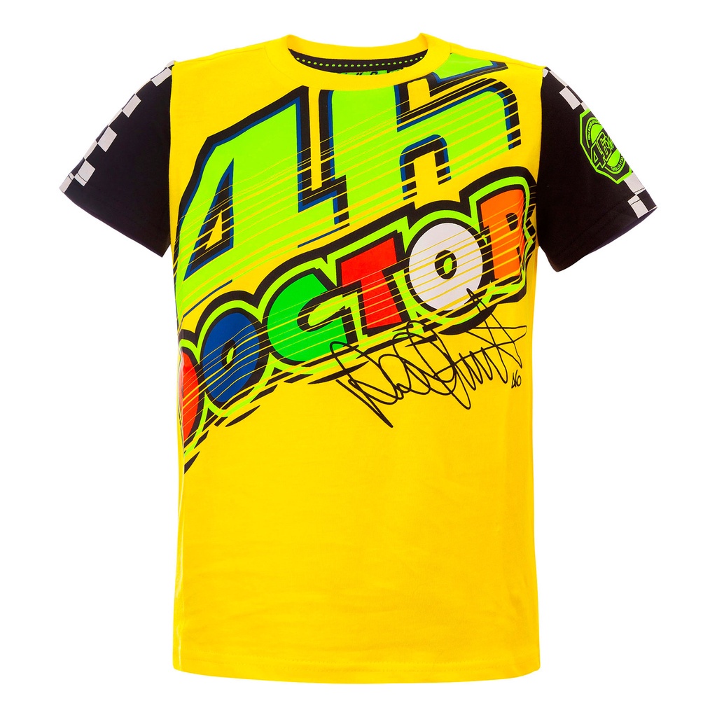 Camiseta Valentino Rossi Yellow Cupolino VR46 MotoGP Limited Coll ...