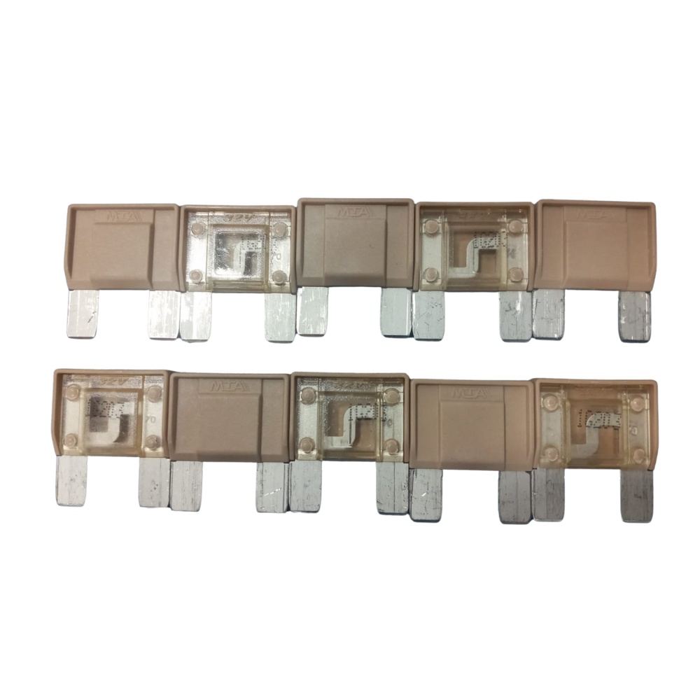 10 Fusíveis Maxi Lâmina Grande 70a Original Mta | Shopee Brasil