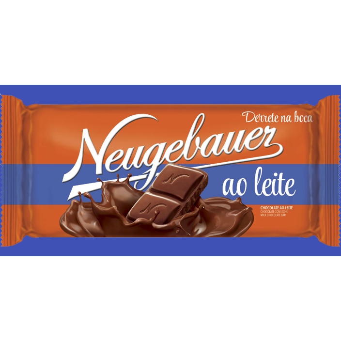 Barra Chocolate Ao Leite Neugebauer 90g | Shopee Brasil