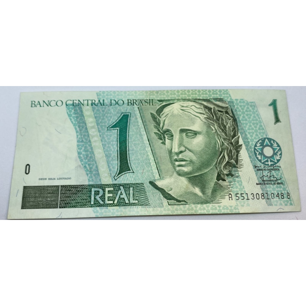 Cédula - Brasil - 1 real - Beija Flor | Shopee Brasil