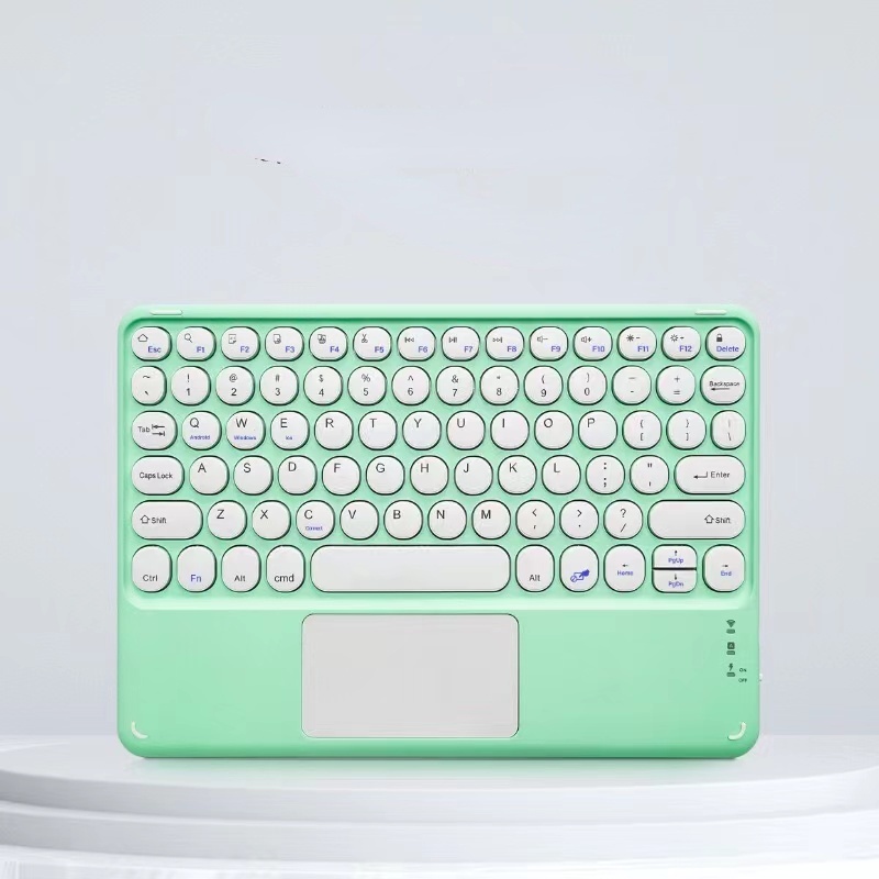 Touchscreen Sem Fio Bluetooth Teclado Universal Mini Teclado Portátil ...