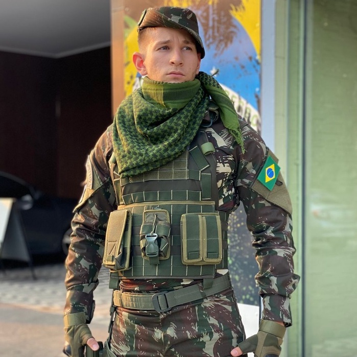 Capa de Colete Tático Modular - Verde | Shopee Brasil