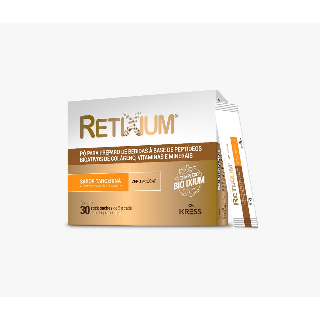 Retixium Kress, Peptídeos de Colágeno com Vitaminas e Minerais ...