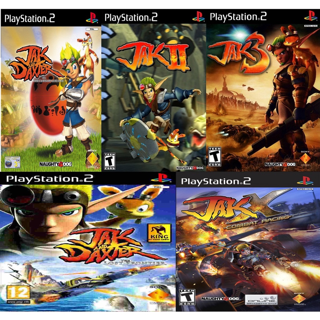 Kit Jak And Daxter Collection com 5 Jogos (PS2) | Shopee Brasil