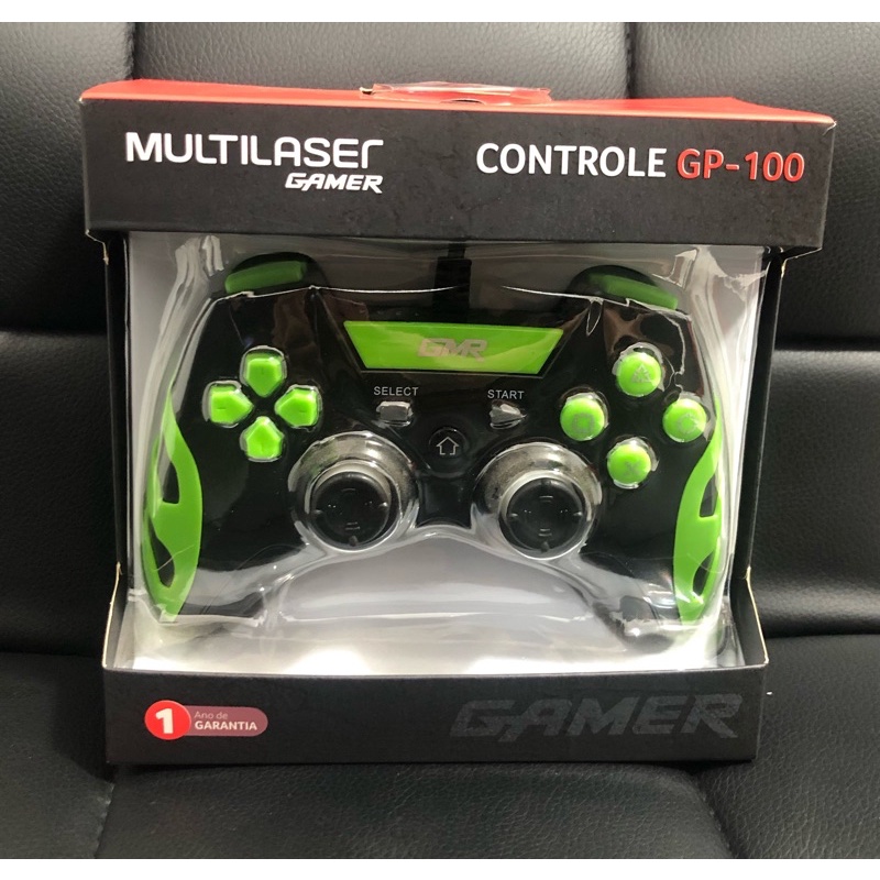 MANETE GAMER GP-100 | 1 ano de garantia | Shopee Brasil