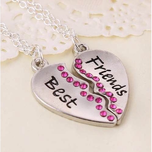 Colar Best Friends Melhores Amigas Amizade Folheado - B45 | Shopee Brasil