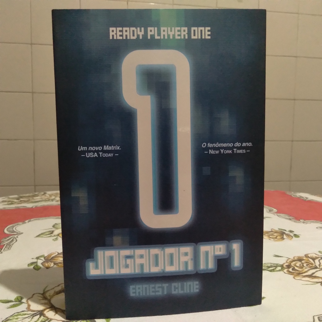 LIVRO JOGADOR NÚMERO 1 READ PLAYER ONE | Shopee Brasil