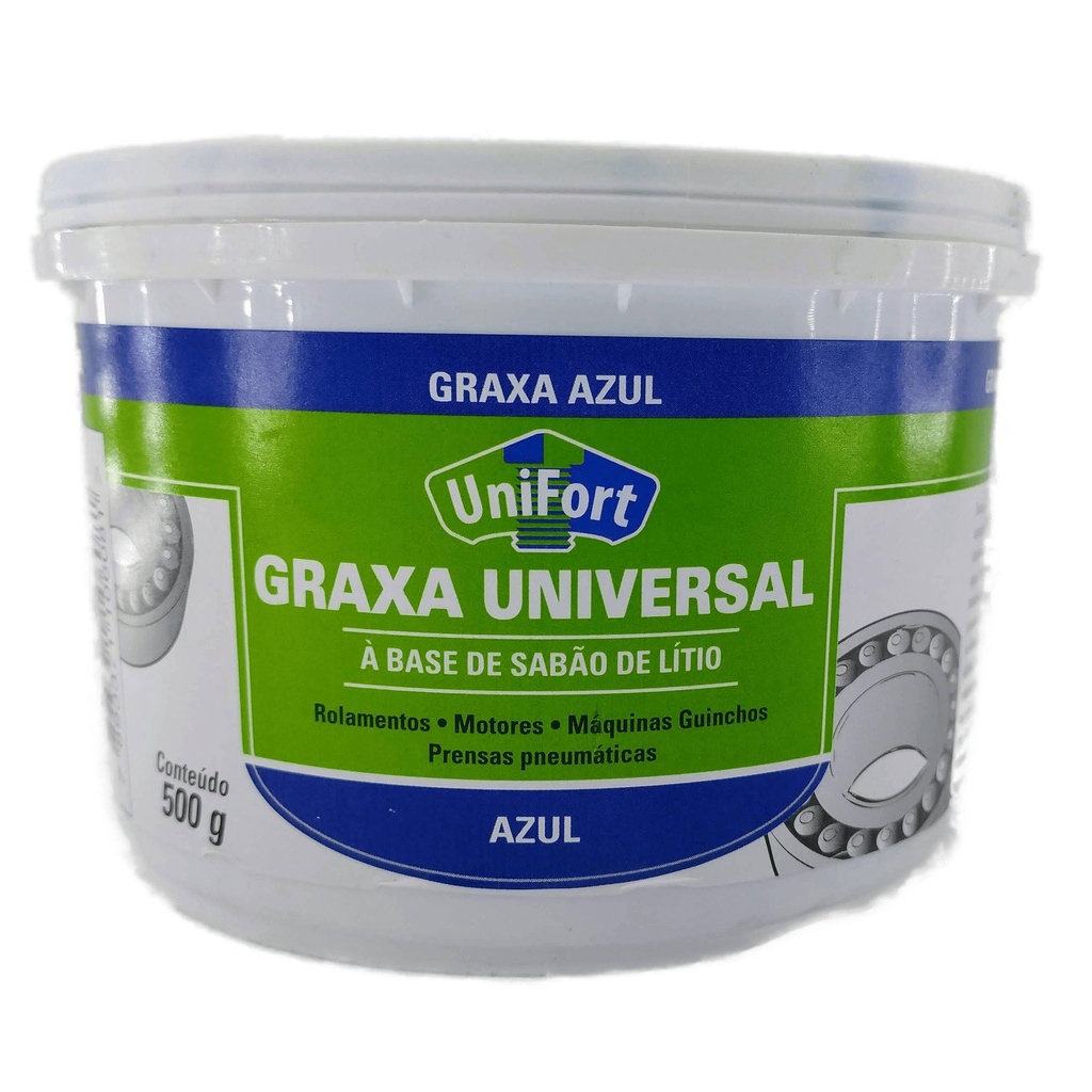GRAXA AZUL PARA ROLAMENTOS MOTORES MAQUINAS 500G | Shopee Brasil