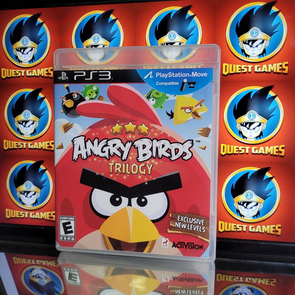 Angry Birds Trilogy PS3 Original - Mídia Física (Usado) | Shopee Brasil