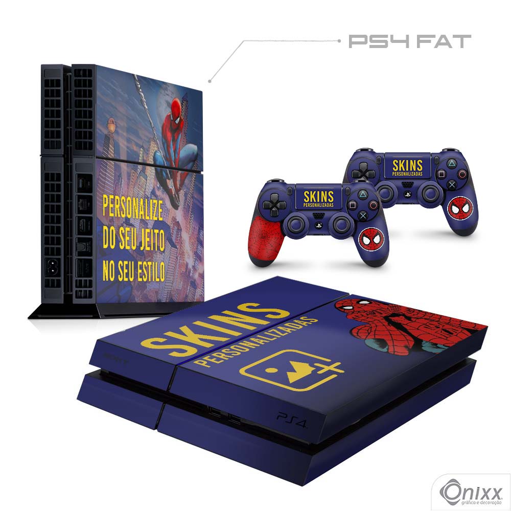 Skin PS4 FAT Adesiva Personalizada | Shopee Brasil