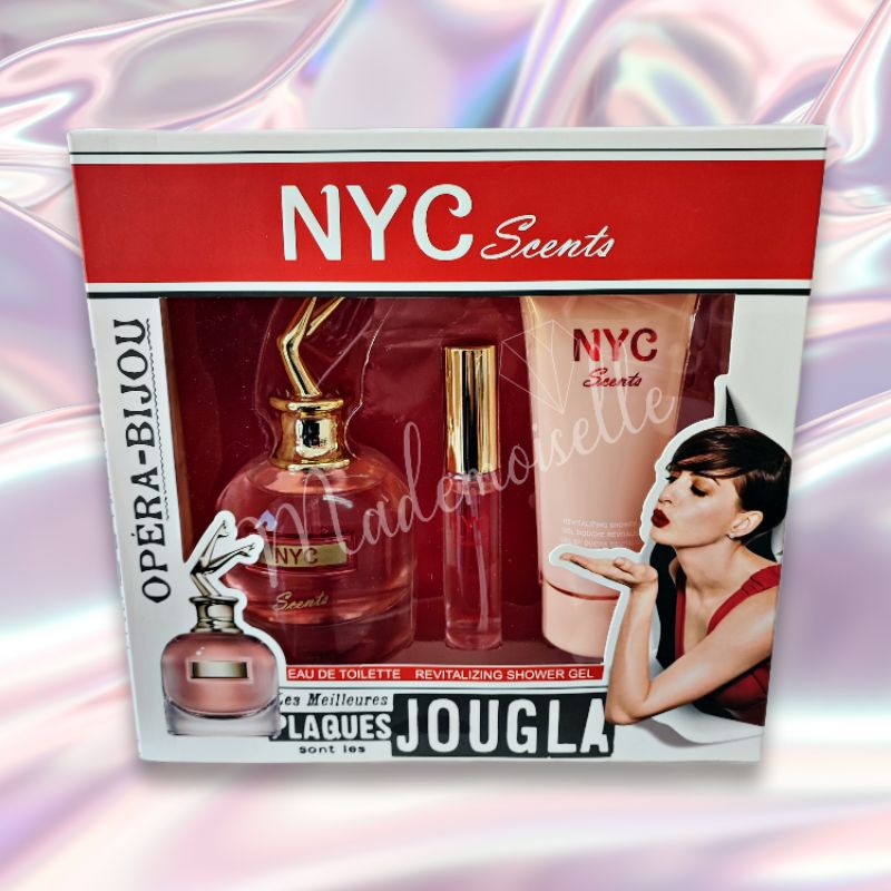 Kit perfume feminino scandalo 3 pcs | Shopee Brasil