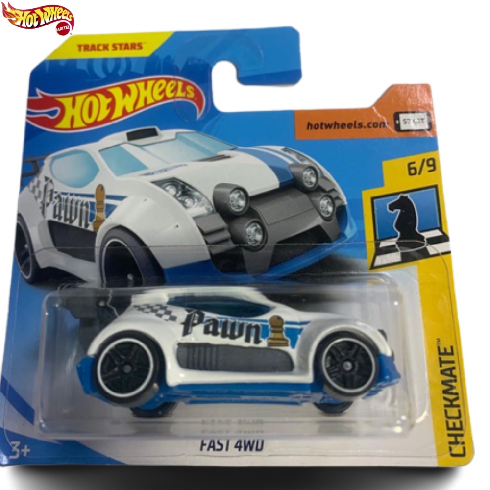 HOT WHEELS FAST 4WD BRANCO | Shopee Brasil