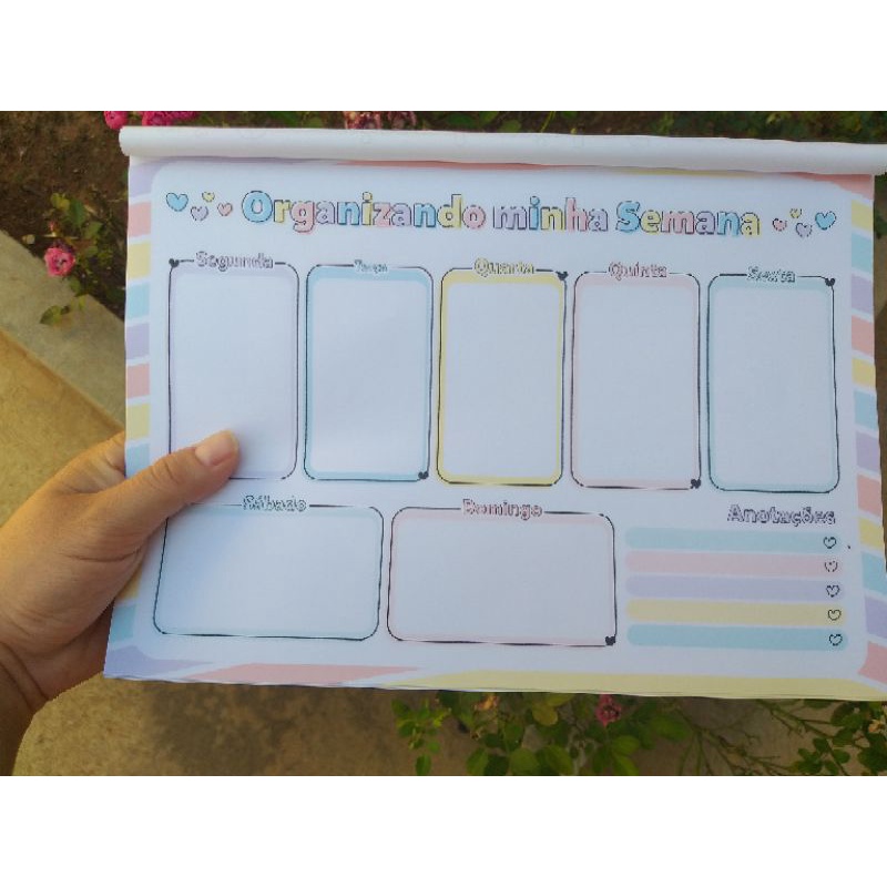 Planner Semanal | Shopee Brasil