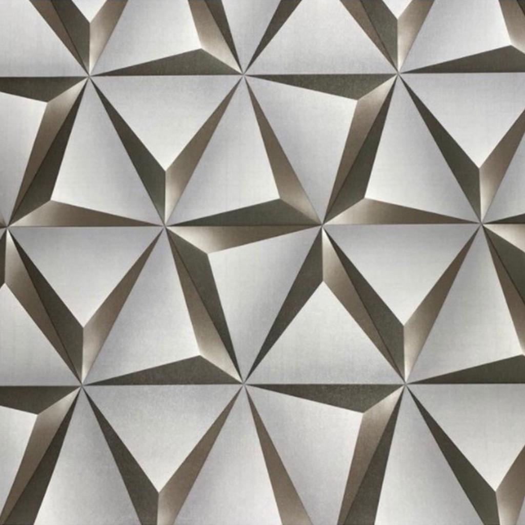 Papel De Parede 5 Metros X 45cm Geometrico 3d Auto Adesivo Shopee Brasil
