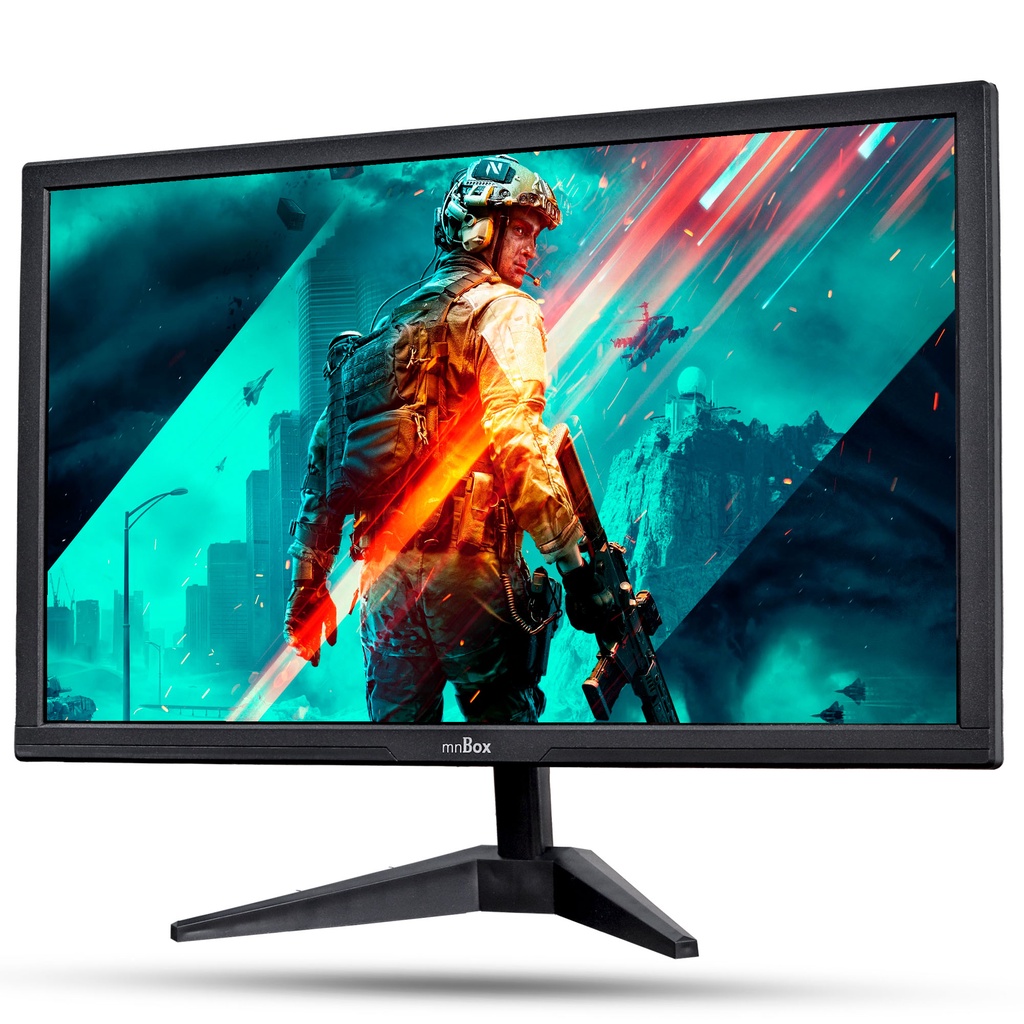 Monitor Gamer Profissional 24" Polegadas Cores Vibrantes Alta Taxa De ...