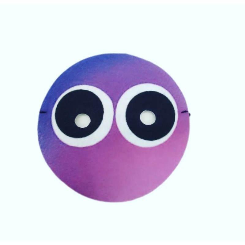 mascara Purple Roxo Rainbow Friends Pronta entrega | Shopee Brasil