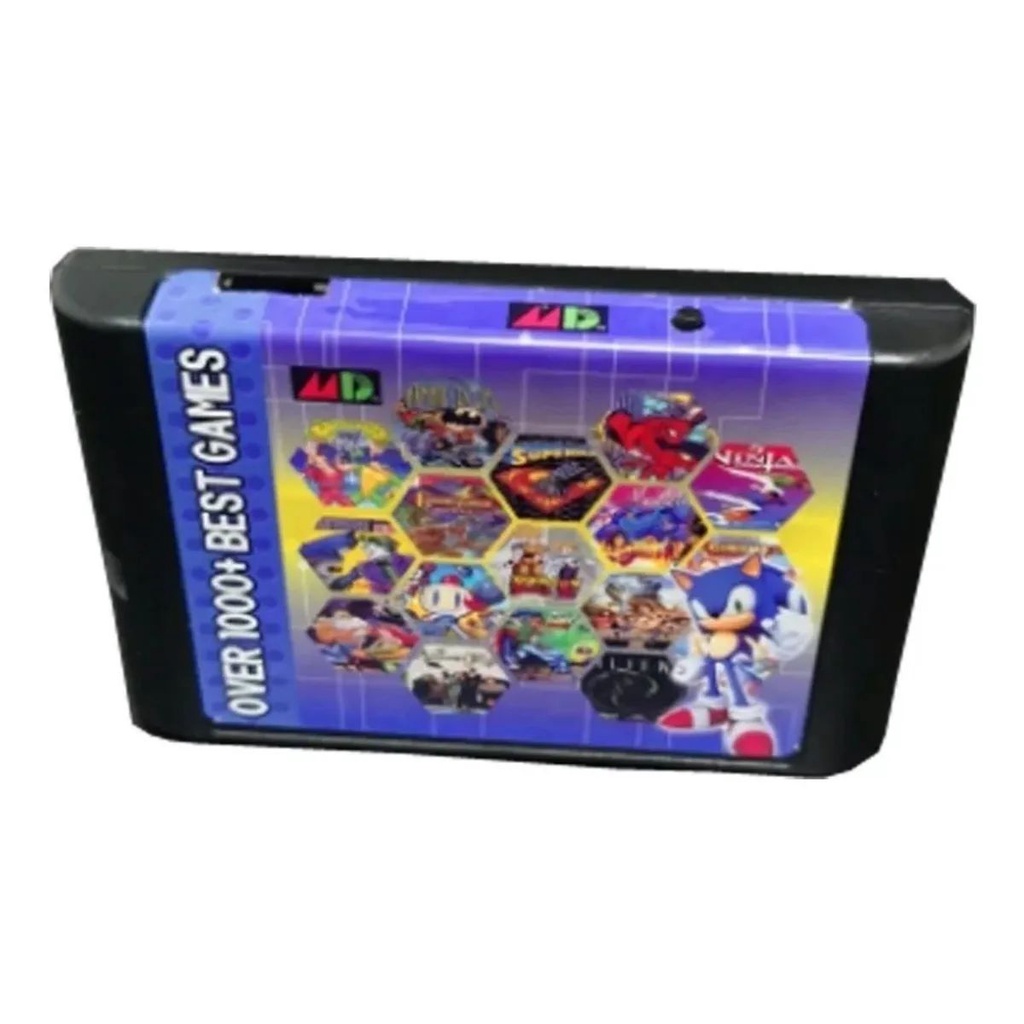 Cartucho Mega Drive Collection Everdrive 800 jogos Regravável | Shopee ...