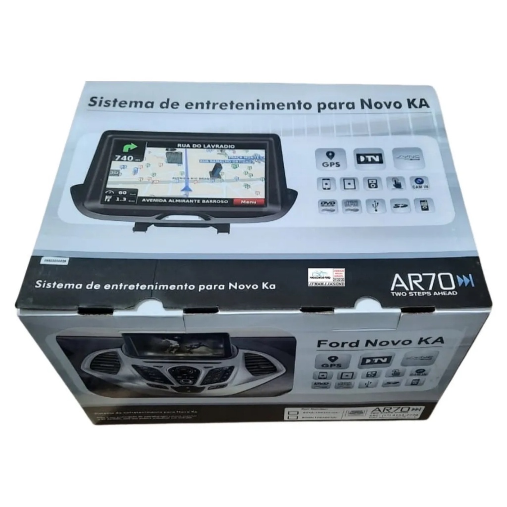 Central Multimidia c/ Sync Novo Ka 2014 a 2017 - Original Ford | Shopee Brasil
