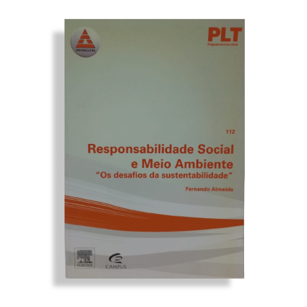 Livro Responsabilidade Social e Meio Ambiente PLT 112 Anhanguera ...