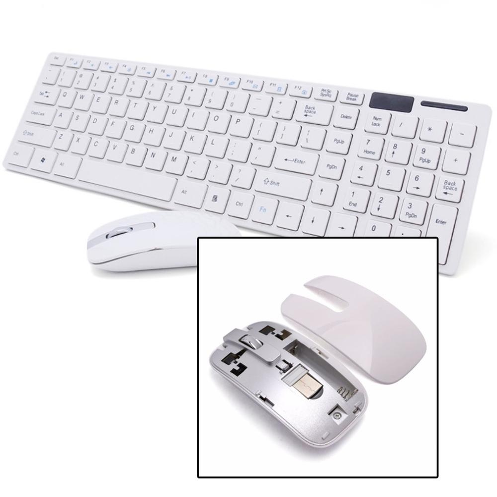 Kit Teclado e Mouse sem Fio - lindo e moderno | Shopee Brasil