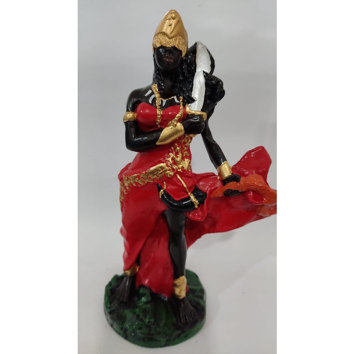 Imagem Orixa Oya (iansa) Escultura Gesso Estatua 40 Cm | Shopee Brasil