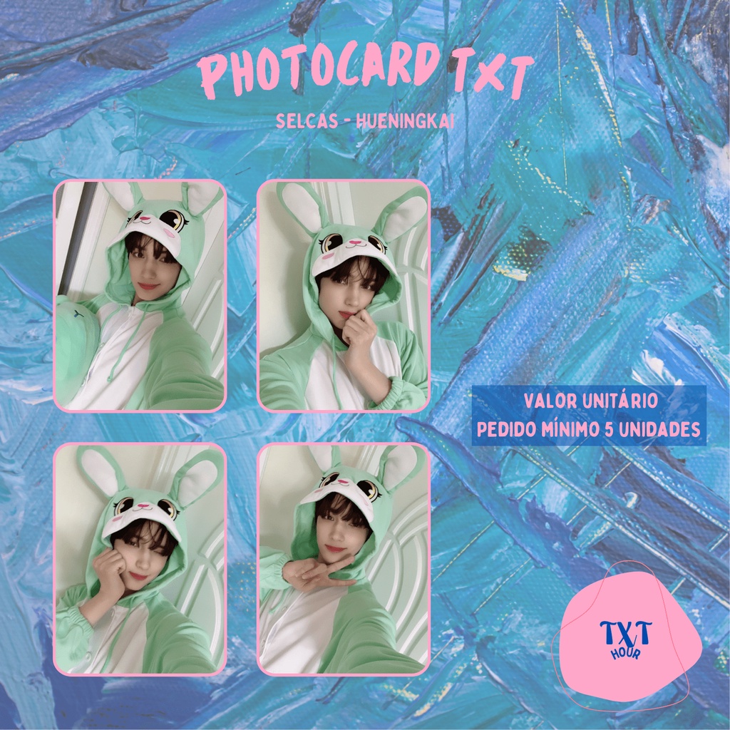 PHOTOCARD TXT (TOMORROW X TOGETHER) HUENINGKAI - SELCAS | kpop card ...