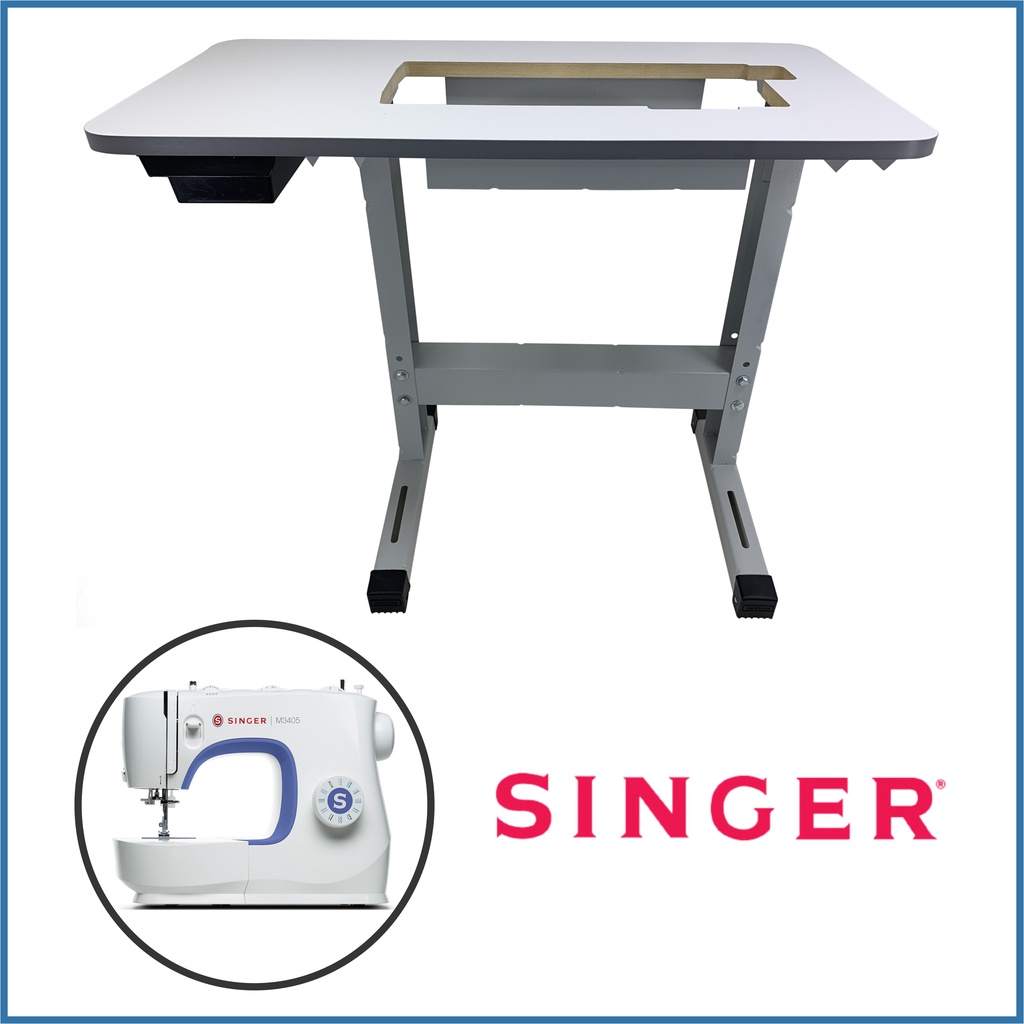 Mesa Tampo Extensora Máquina De Costura Singer M1605, M2405, M3205 e ...