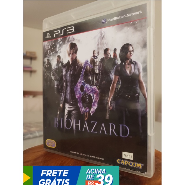 Jogo Resident evil 6 ps3 | Shopee Brasil