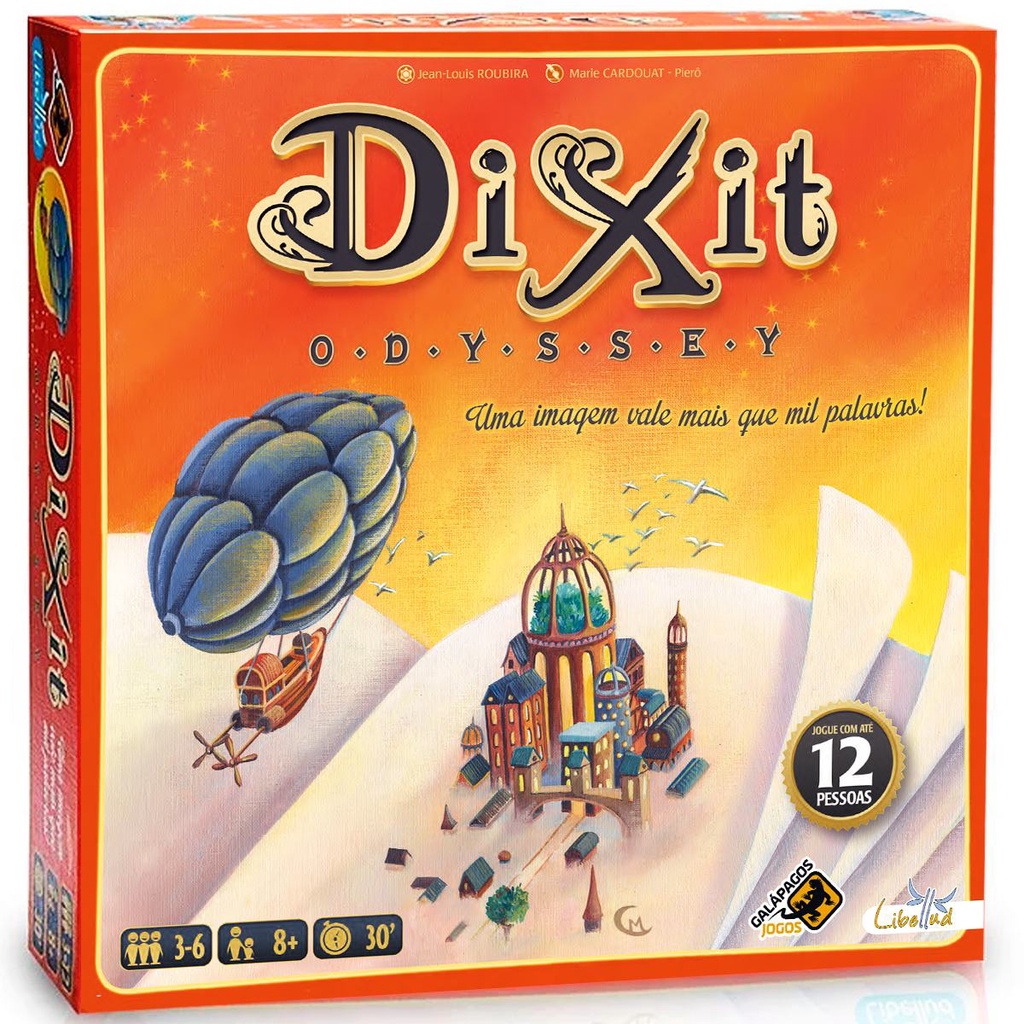 Dixit Odyssey Galápagos Jogos De Tabuleiro Português Original | Shopee ...