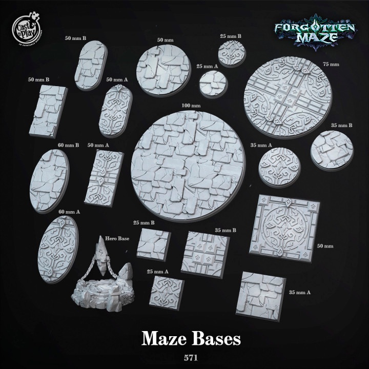 Bases de Labirinto | Miniatura de RPG | Shopee Brasil