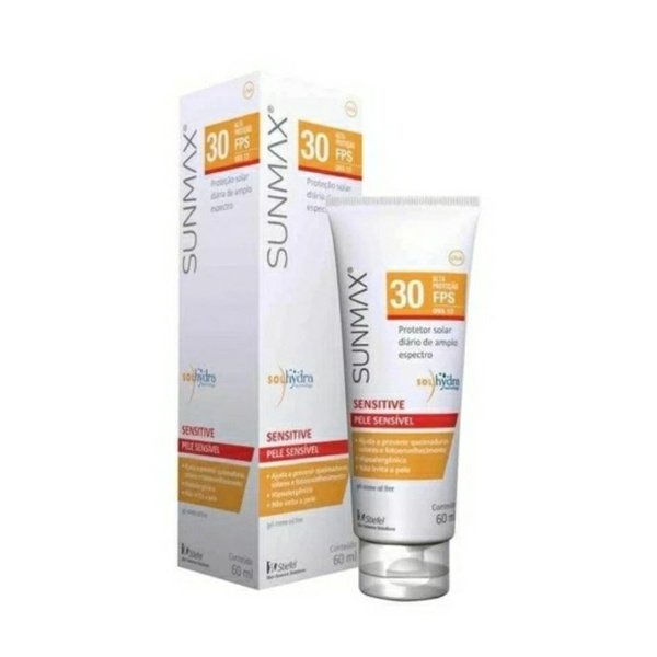 Protetor Solar Sunmax Sensitive FPS30 60ml | Shopee Brasil