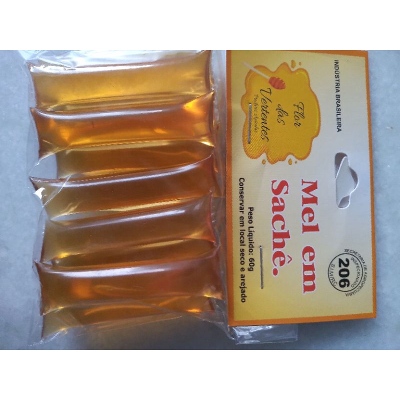 Mel puro em sachê 80g | Shopee Brasil