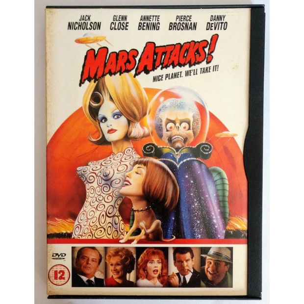 DVD Marte Ataca! (Mars Attacks!) - Tim Burton (IMPORTADO DIGISTACK) (b ...