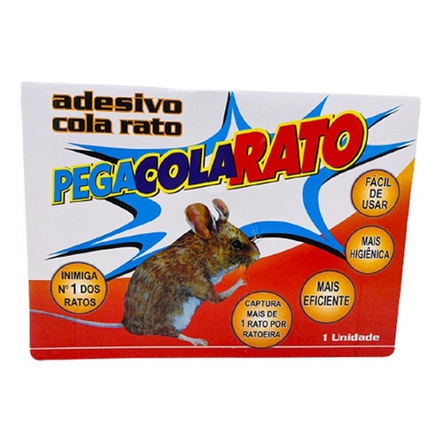 Kit 2 Ratoeira Adesiva Cola Pega Rato Pragas | Shopee Brasil