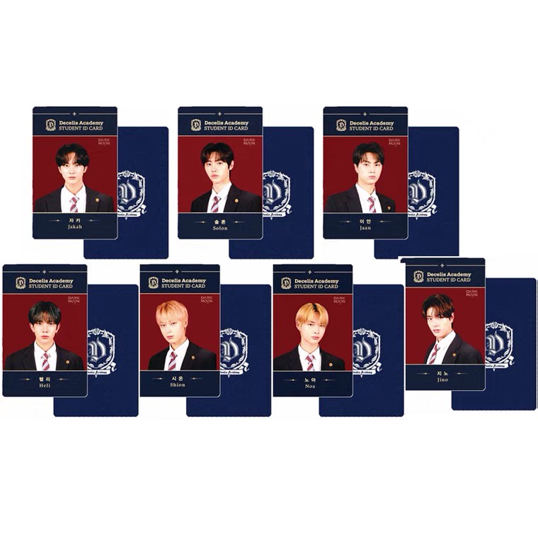 Enhypen Declis Academy Student ID Card Cartão PVC Cartões Fotográficos ...