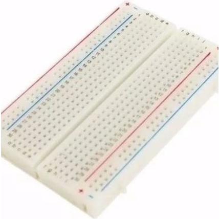 Protoboard Breadboard 400 Pontos Furos Prototipo Arduino | Shopee Brasil